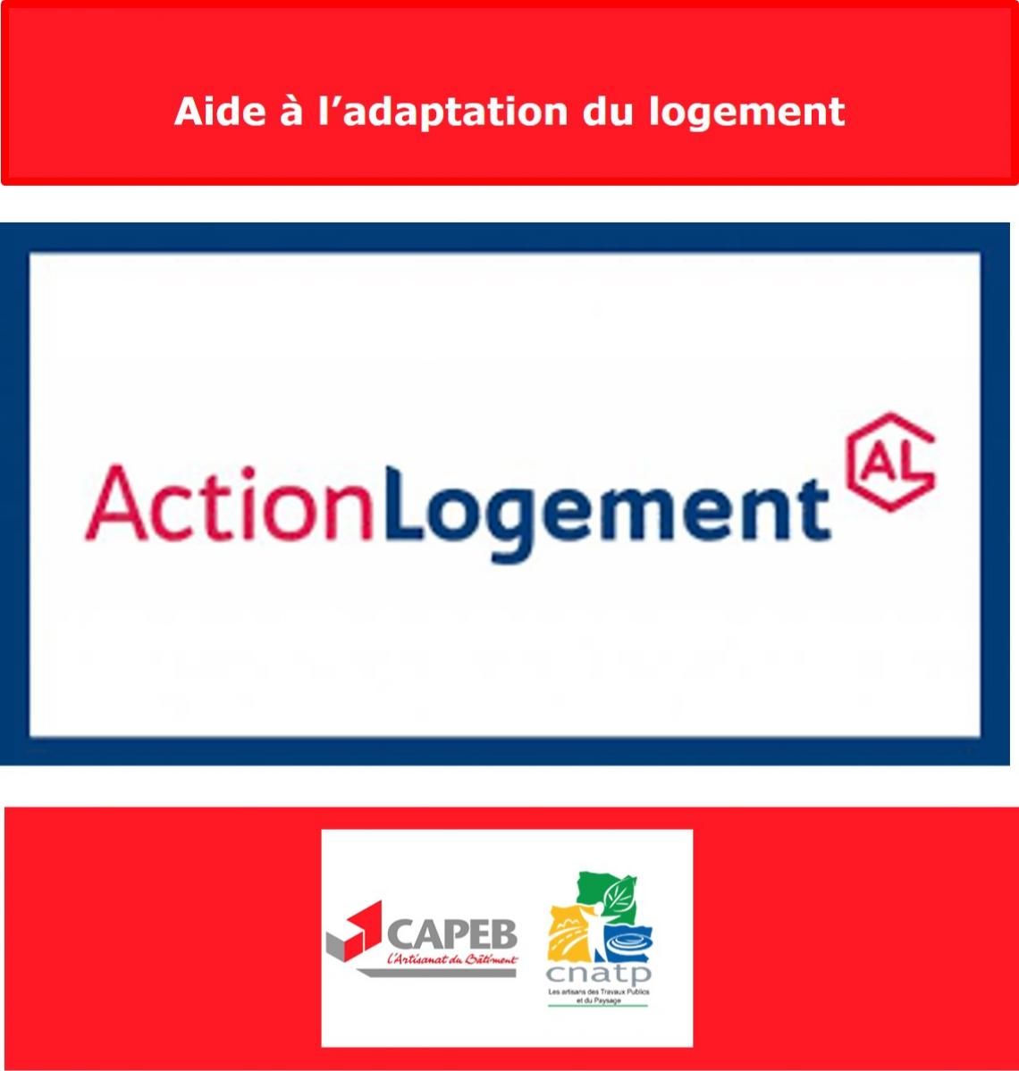 Action Logement finance les travaux d'adaptation du logement au vieillissement. ・ CAPEB